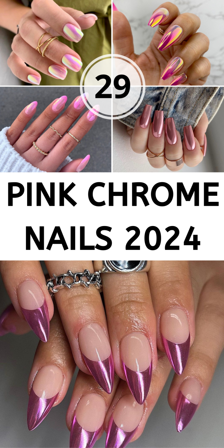 Top 29 Pink Chrome Nails for 2024 - Embrace Futuristic Elegance ...