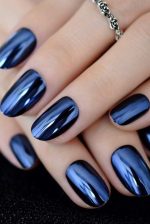 Top 26 Blue Chrome Nails: Dazzle with Trendy Shades & Designs ...