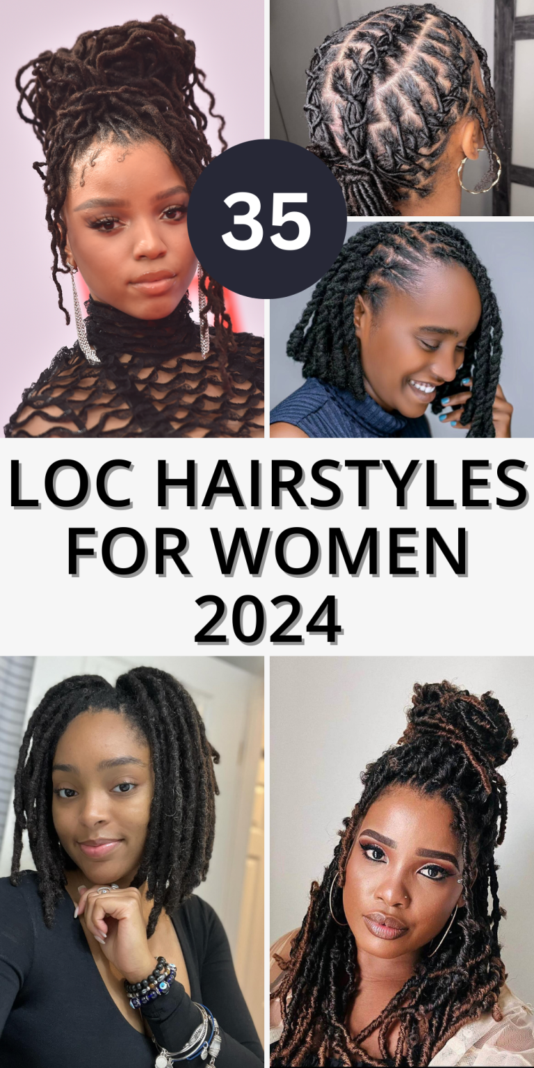 Top 35 Trending Loc Hairstyles for Women 2024 - Embrace Natural ...