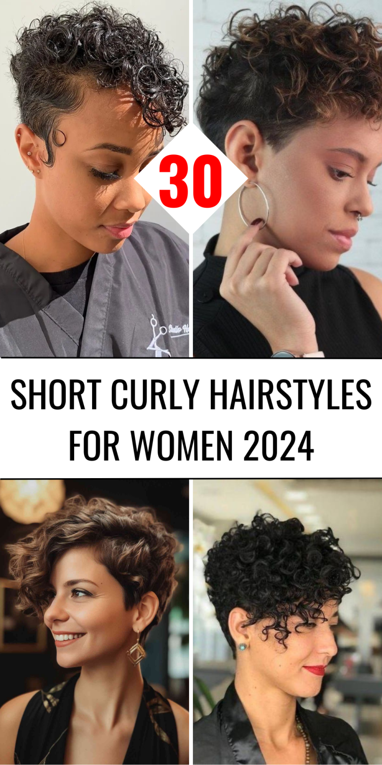 Top 30 Short Curly Hairstyles for Women in 2024 - Trendy Cuts & Styles ...