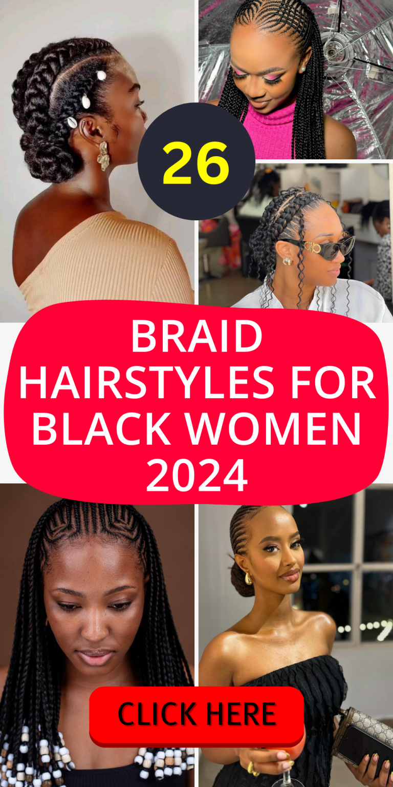 26 Trendsetting Braid Hairstyles for Black Women in 2024 - Get Inspired ...