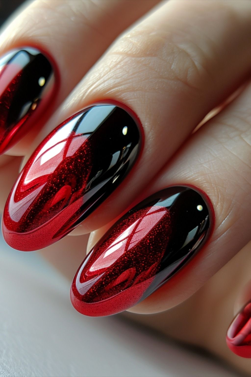 Top 27 Red Chrome Nail Styles - Dazzle with Trendy Manicures ...