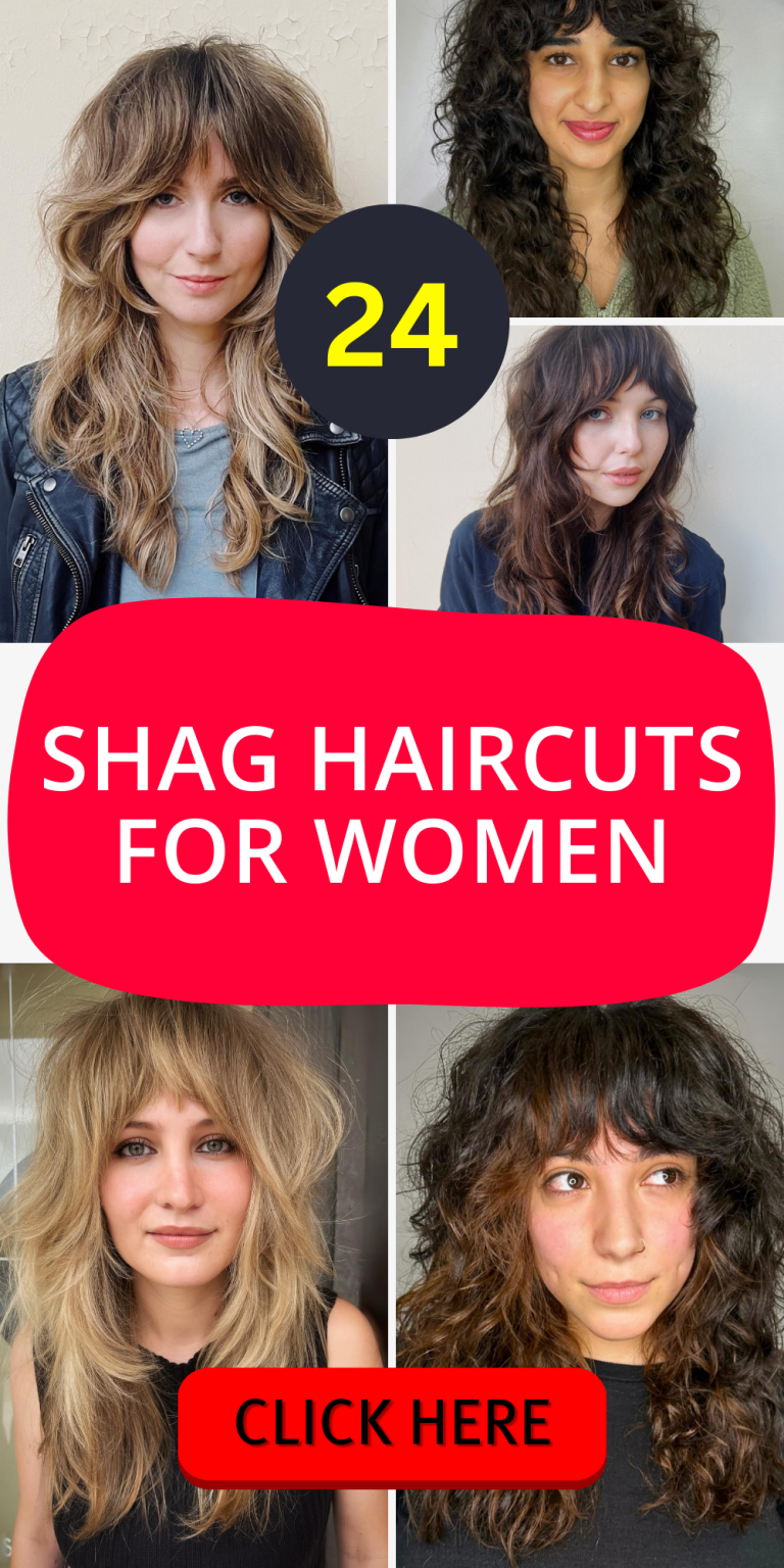 Top 24 Shag Haircuts for Women in 2024 - Trendy & Timeless Looks ...