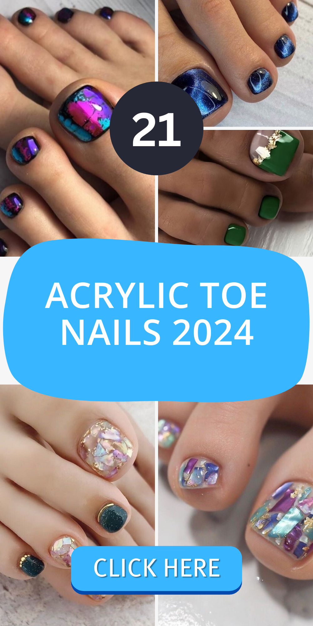 Top 21 Acrylic Toe Nail Trends for a Stylish 2024 - Get Inspired Now ...
