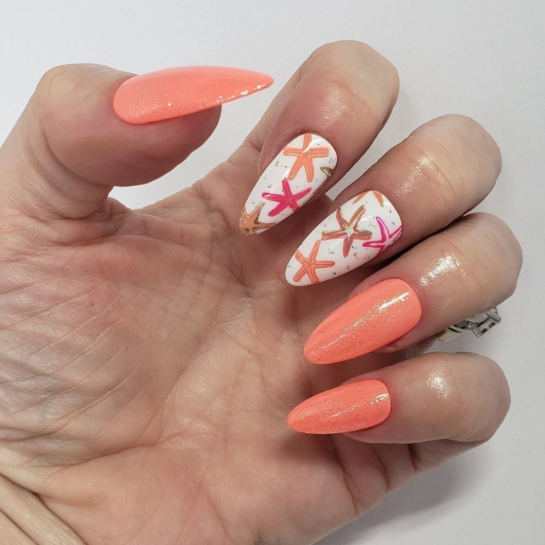 Top 24 Summer Coral Nails 2024 | Bright, Bold & Beautiful Trends ...