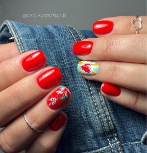 21 Red Summer Nails 2024: Unveil Trendy Vibrant Designs! - divagaze.com