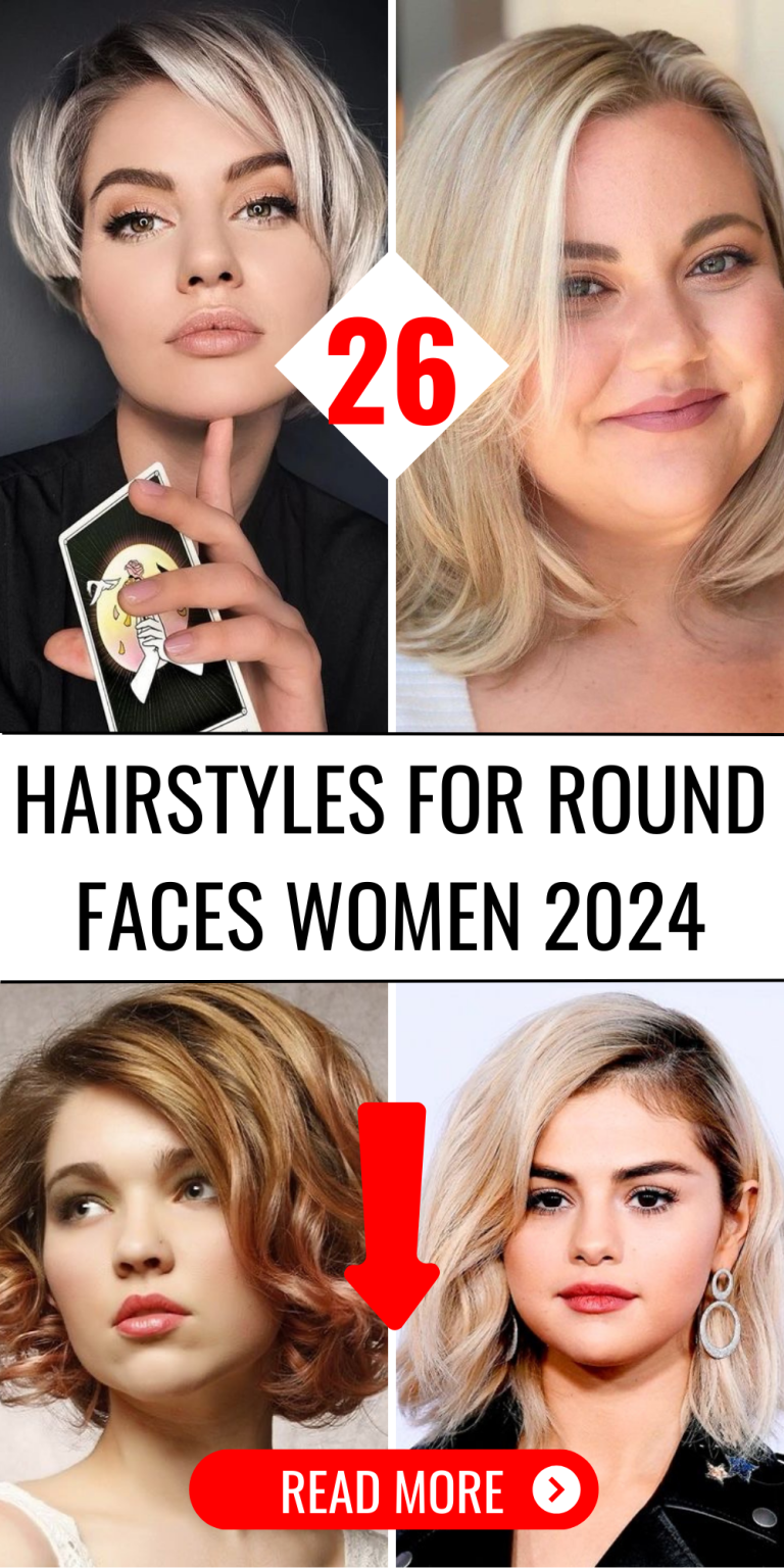 26 Trending Hairstyles for Round Faces Women 2024 - Top Picks ...