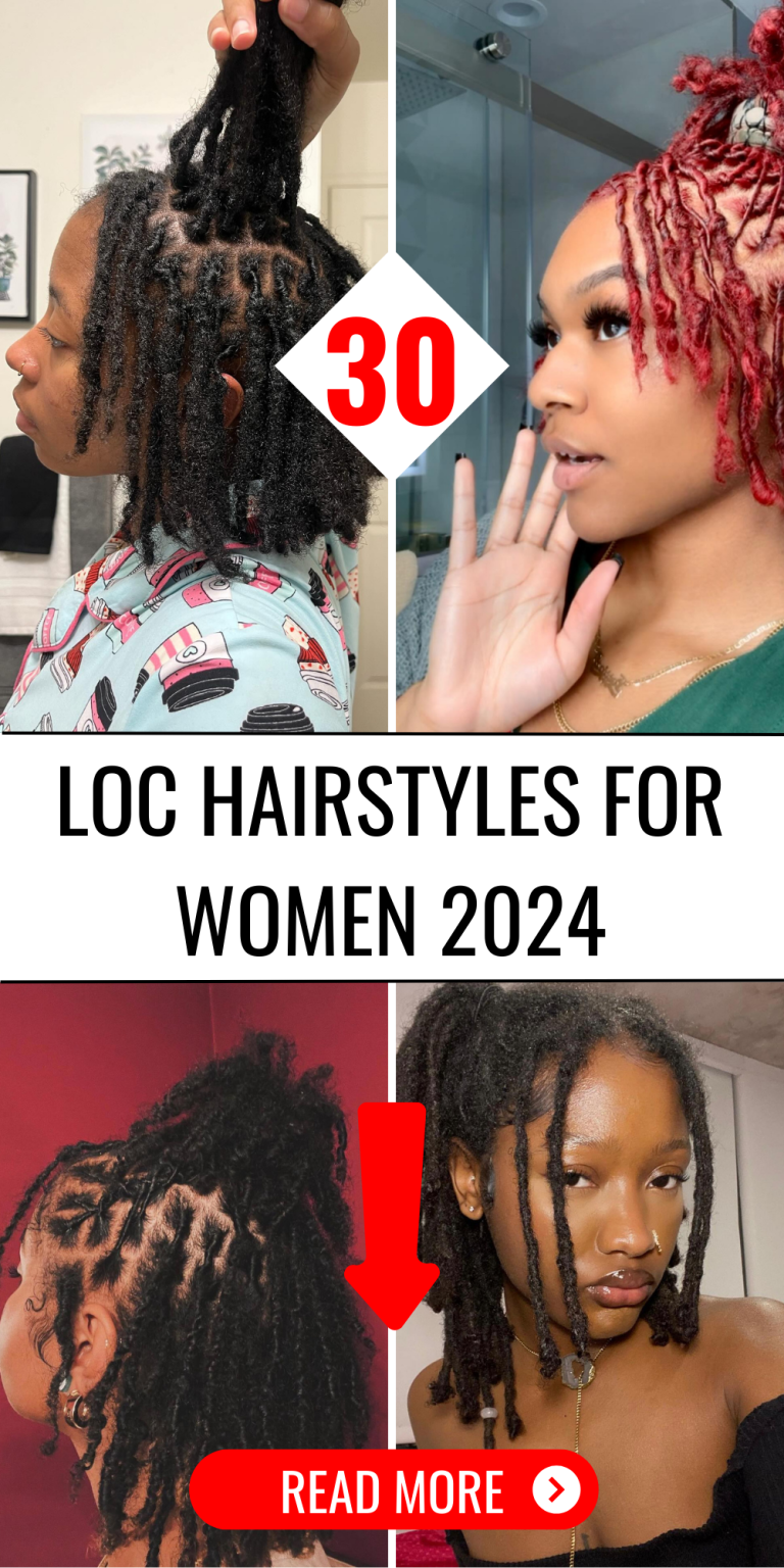Top 30 Trending Loc Hairstyles for Women 2024 - Embrace Natural ...