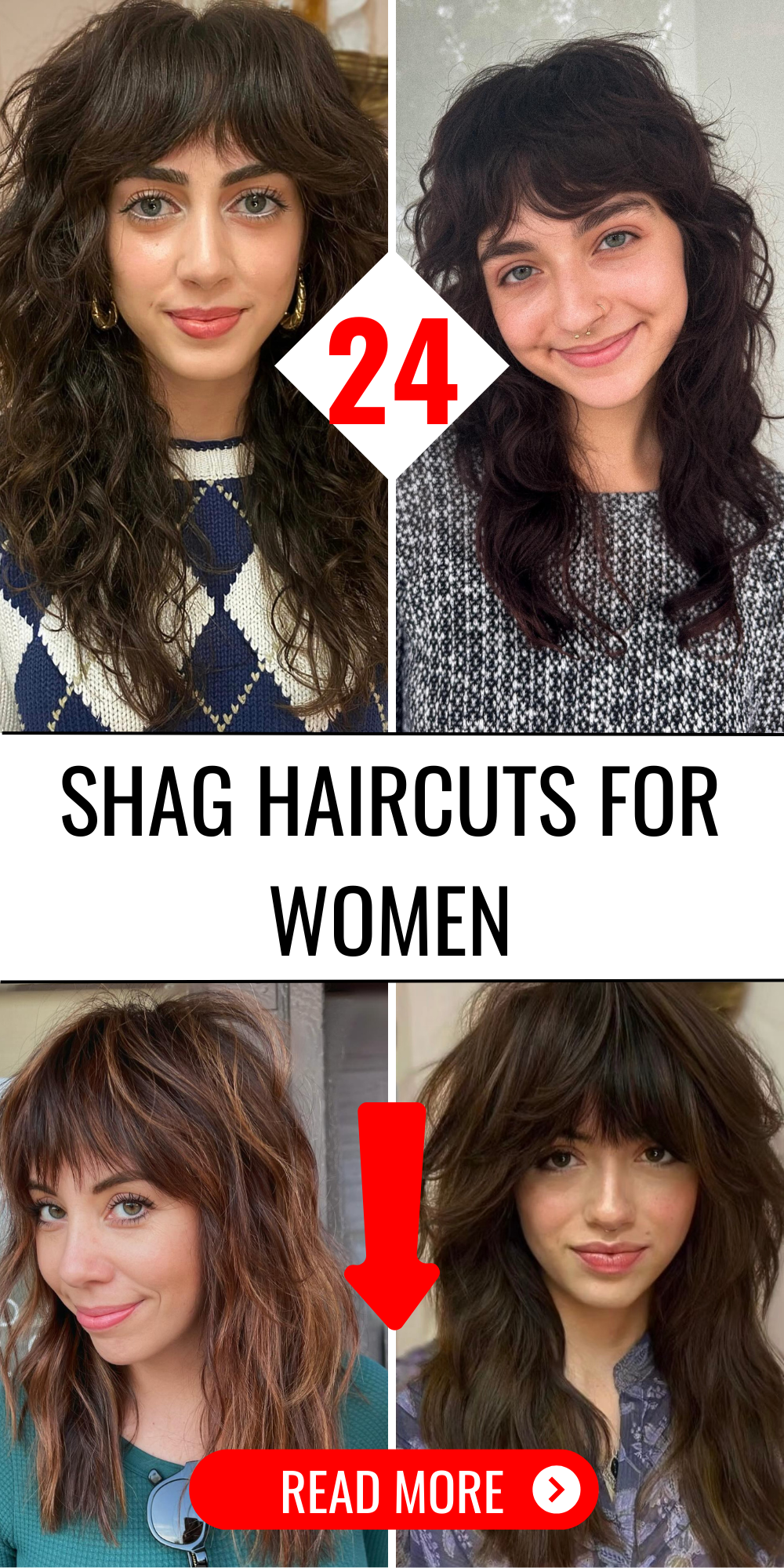 Top 24 Shag Haircuts for Women in 2024 - Trendy & Timeless Looks ...