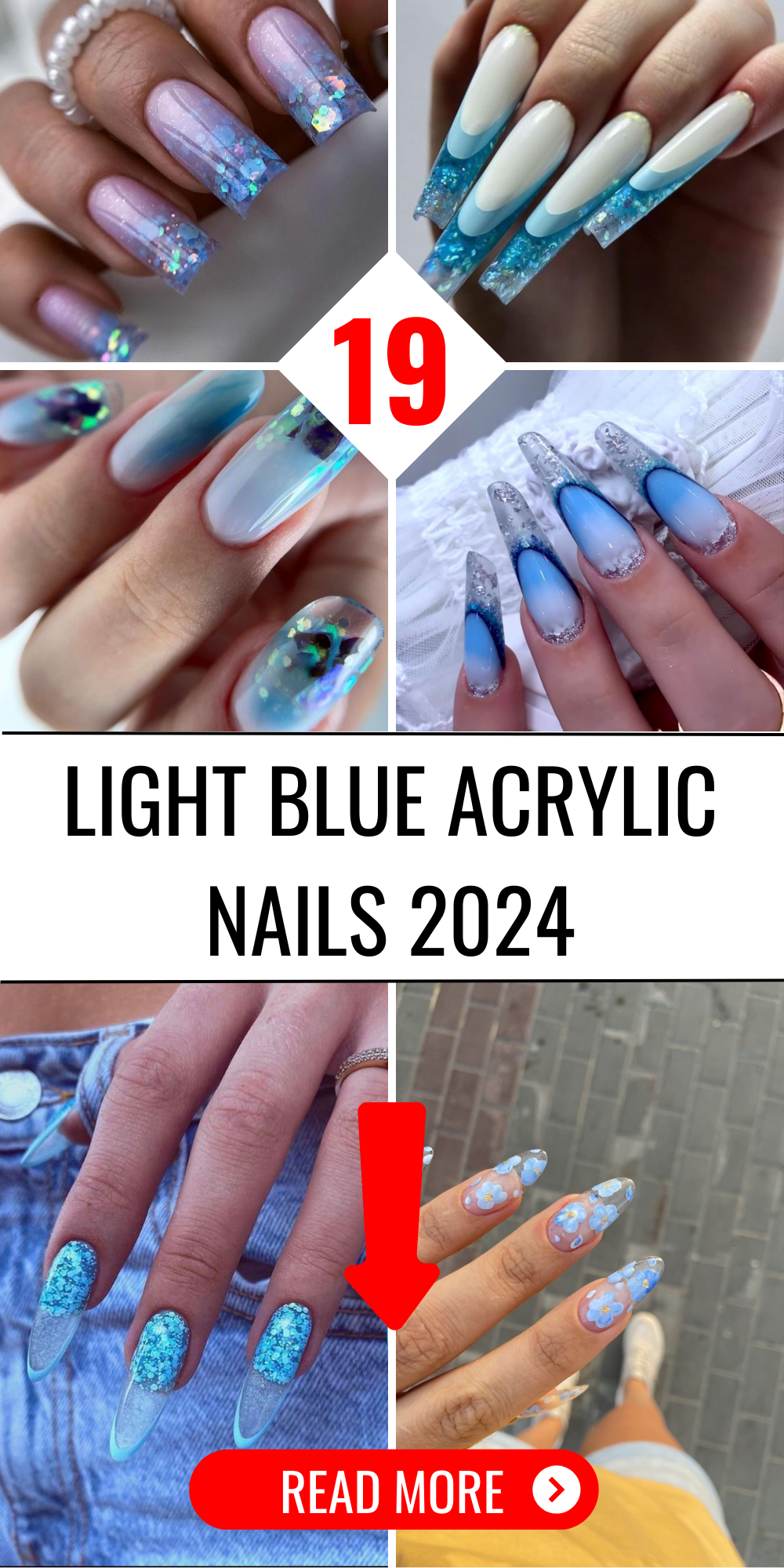 Top 19 Light Blue Acrylic Nails - Fresh Styles & Ideas for 2024 ...