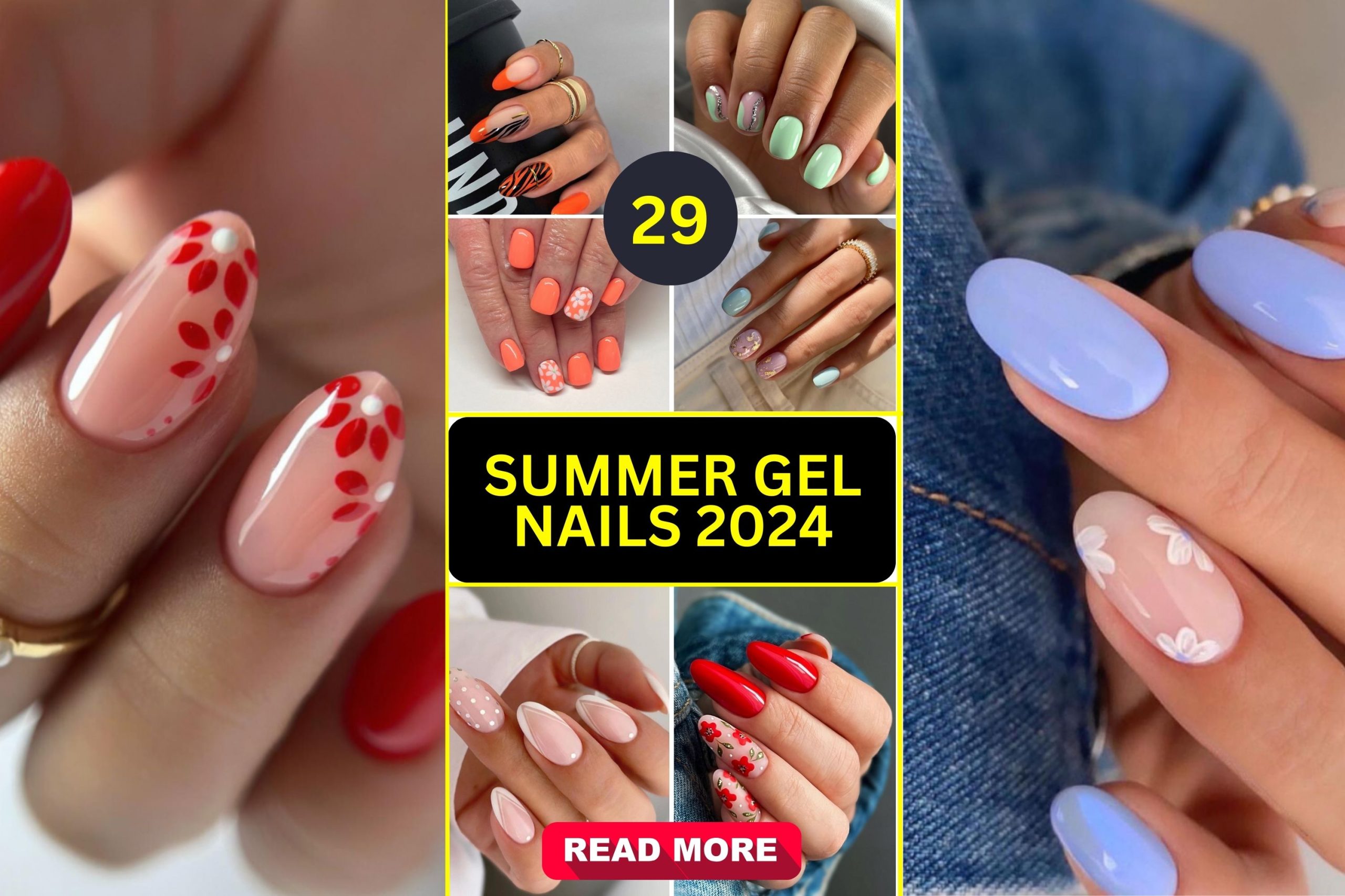29 Summer Gel Nails: Chic Trends & Styles for Radiant 2024 Looks ...