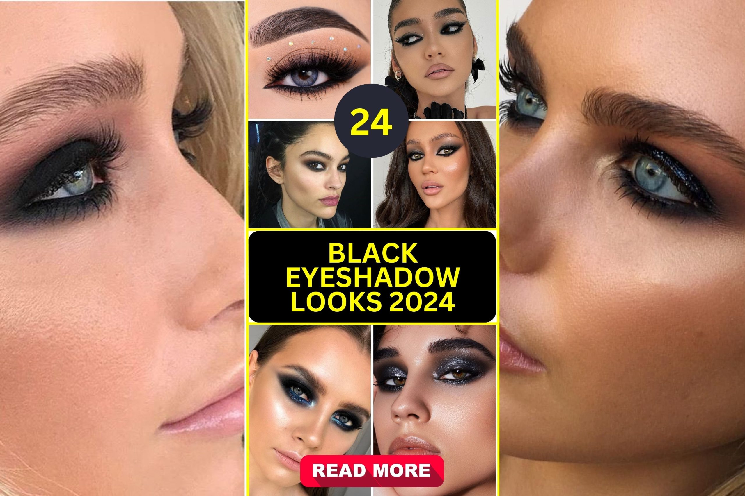 Discover 24 Black Eyeshadow Looks: From Casual Chic to Goth Glamour ...