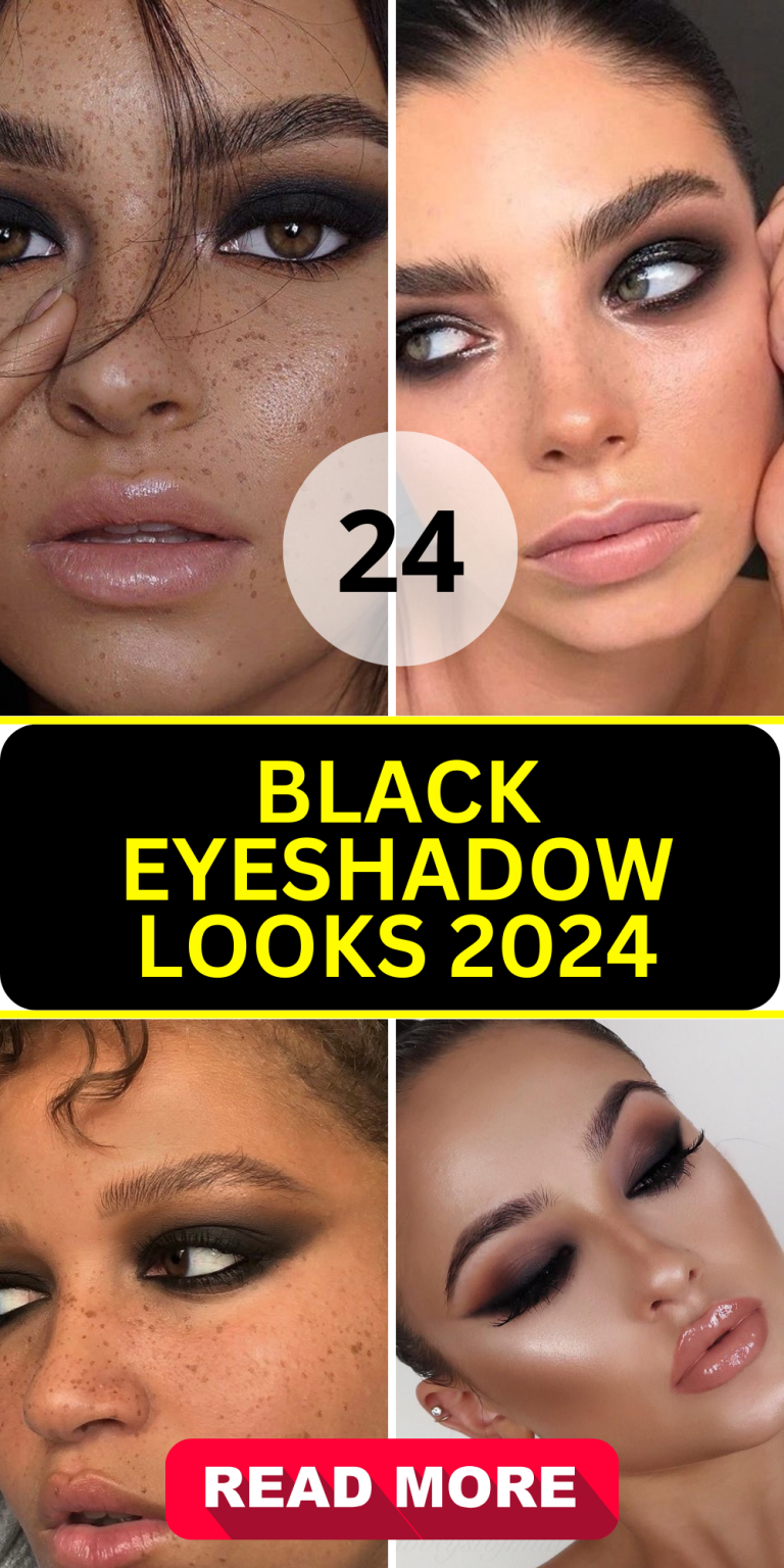 Discover 24 Black Eyeshadow Looks: From Casual Chic to Goth Glamour ...