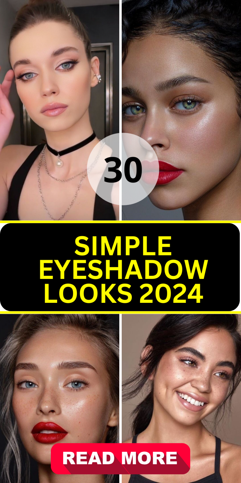 30 Simple Eyeshadow Looks to Elevate Your Style in 2024 - divagaze.com