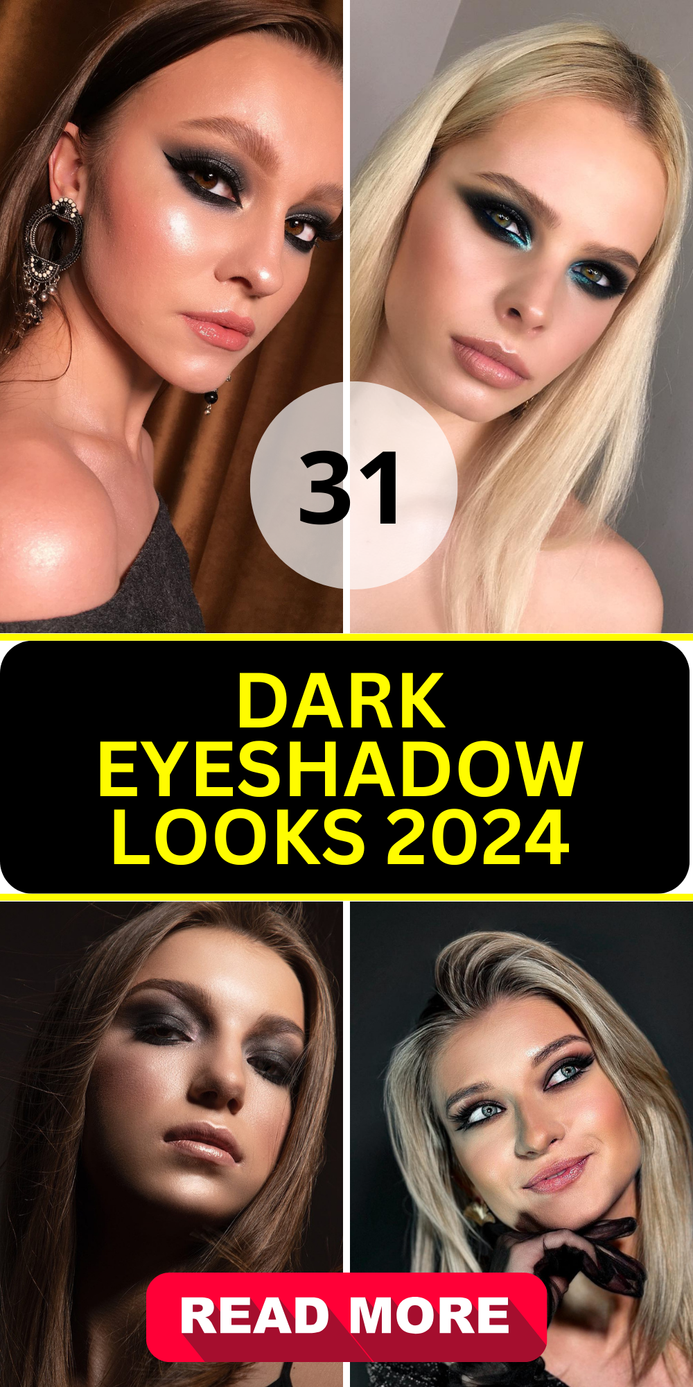 31 Dark Eyeshadow Looks to Inspire Your Inner Makeup Artist - divagaze.com
