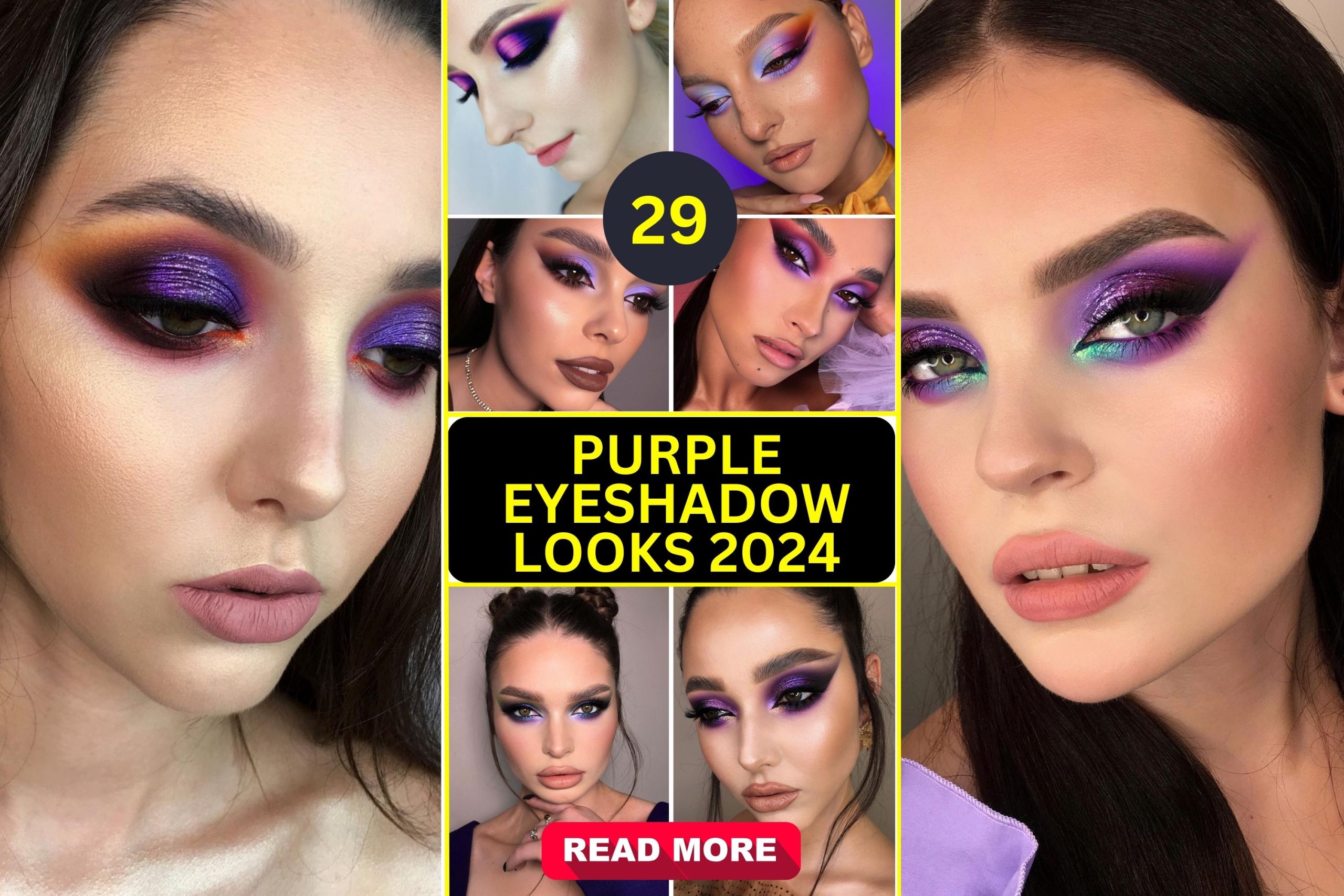 29 Purple Eyeshadow Looks to Elevate Your Style Game - divagaze.com