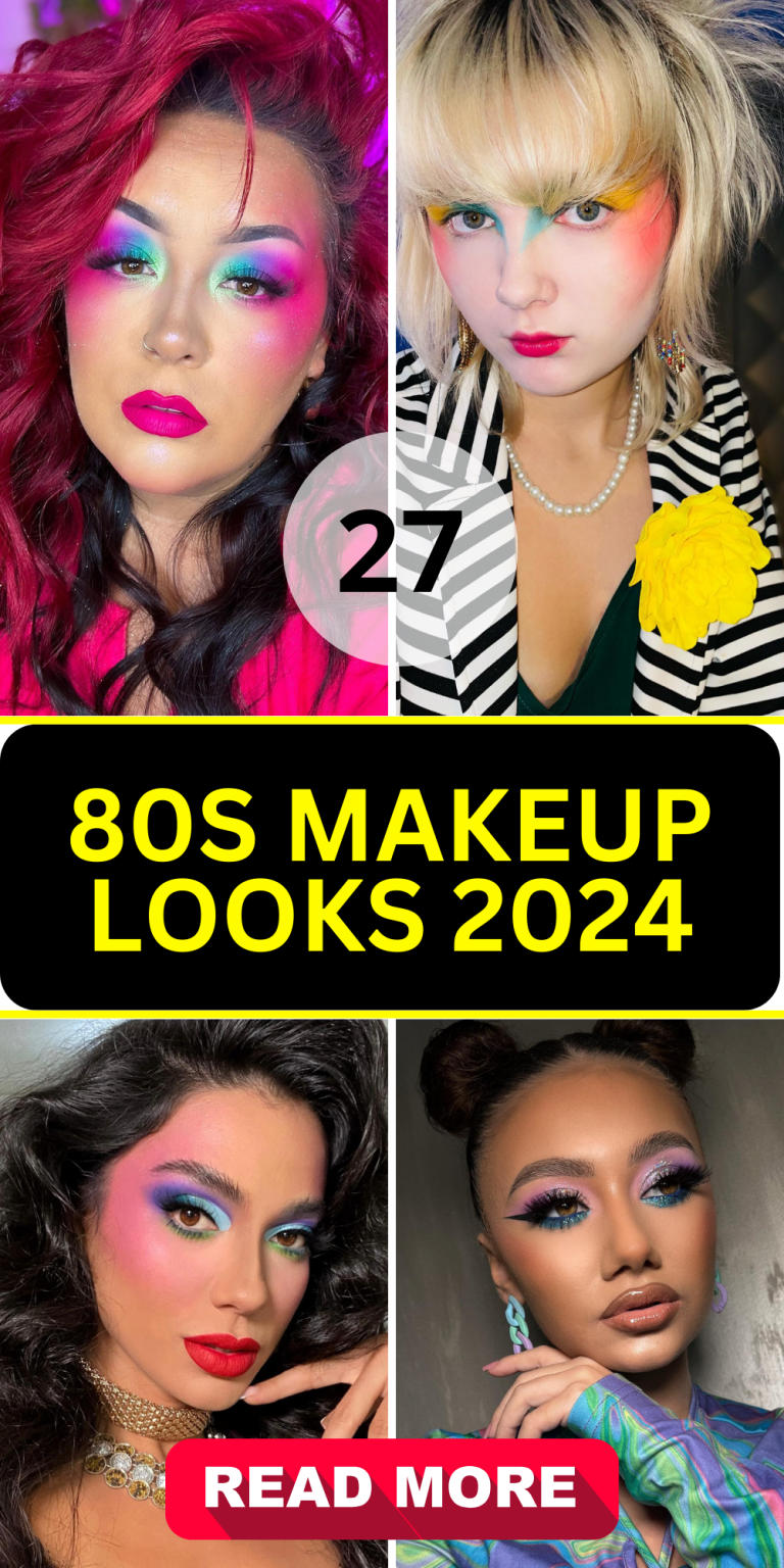 Revive Your Style: 27 80s Makeup Looks for Retro Glam Enthusiasts ...