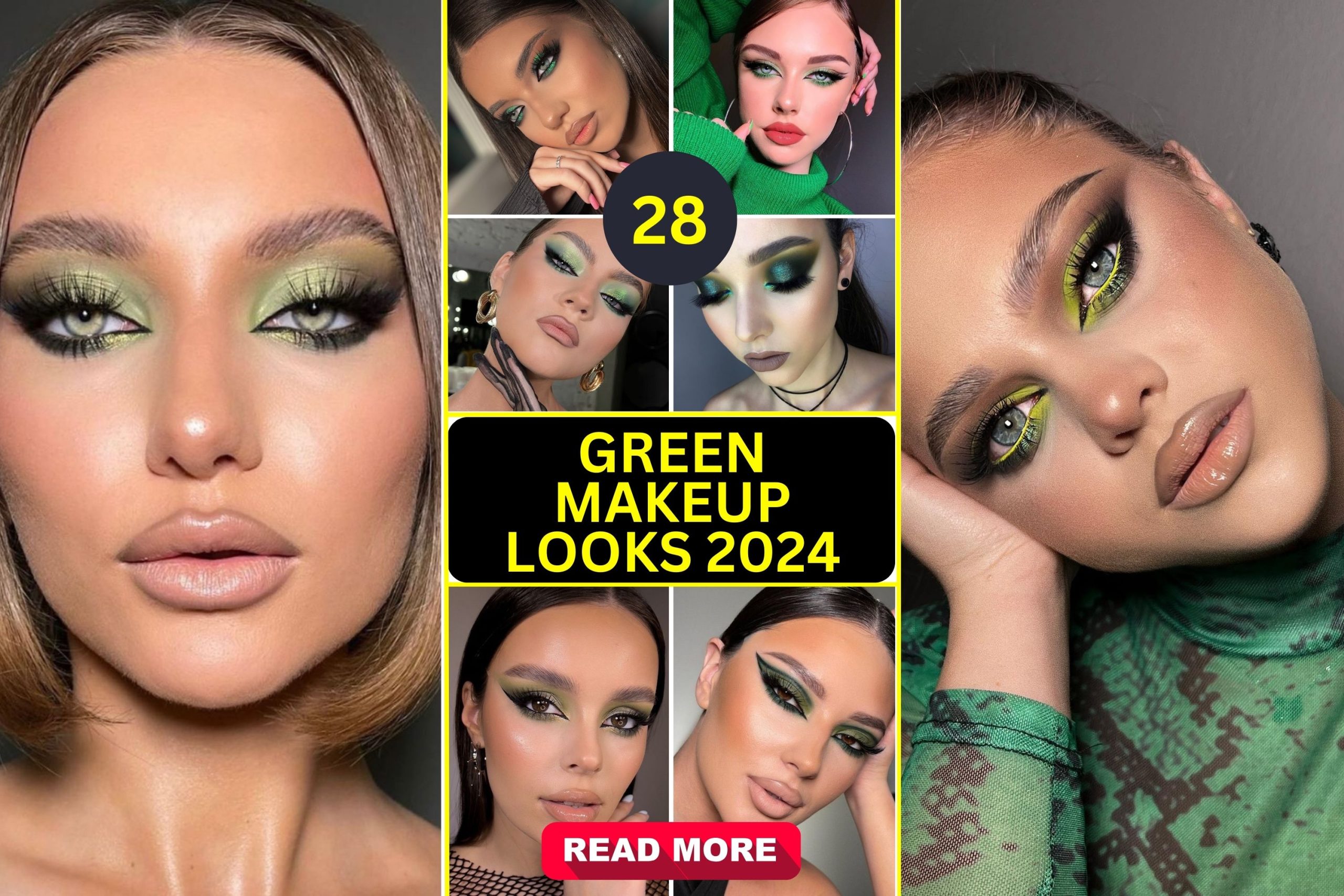 28 Green Makeup Looks 2024: Unleash Trendy Styles for Every Occasion ...