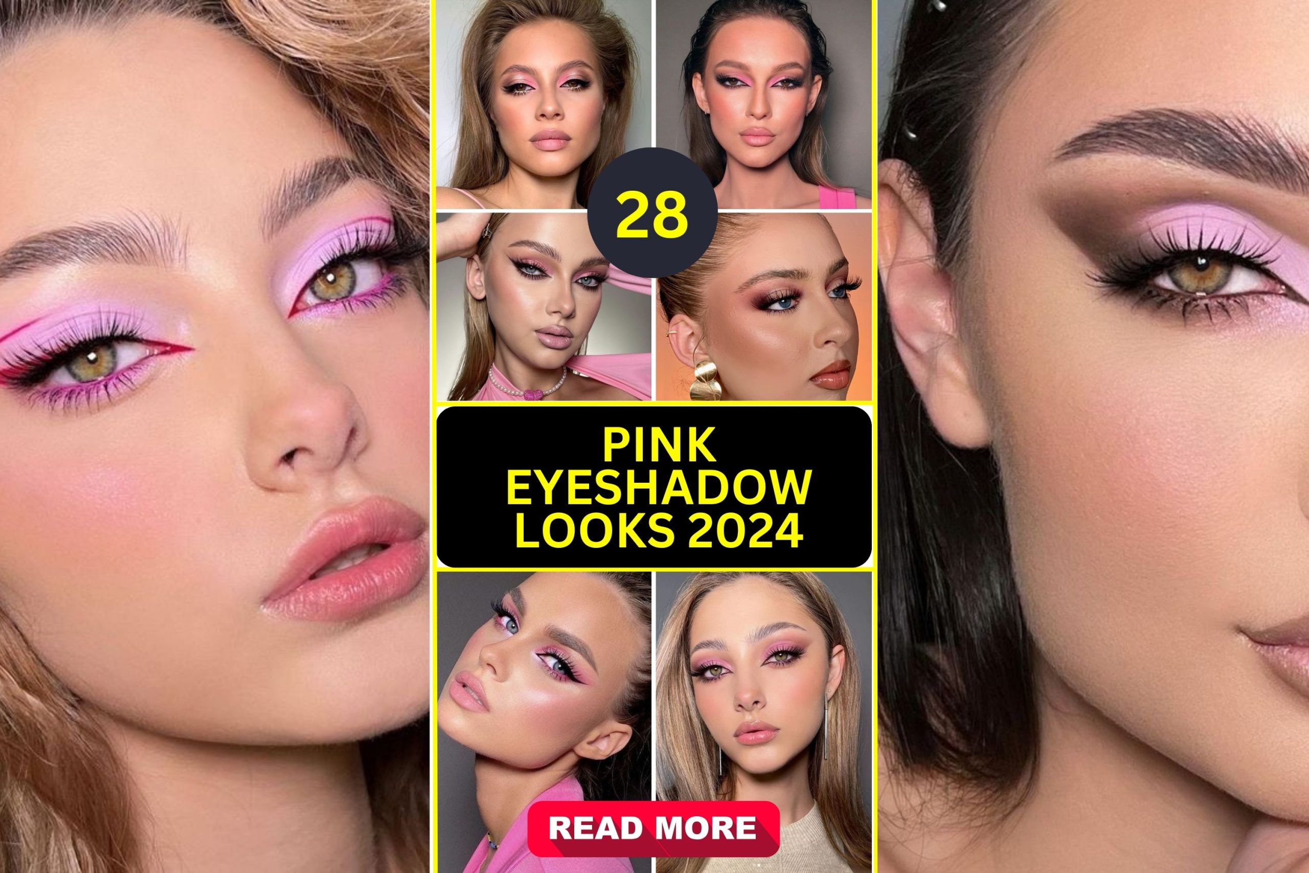 Explore 33 Pink Eyeshadow Looks: From Soft Elegance to Bold Drama ...
