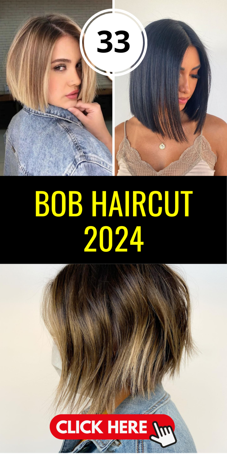 33 Bob Haircut Styles for a Trendy 2024 Look - Find Your Inspiration ...
