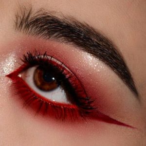 24 Red Eyeshadow Looks to Rock Your Makeup Game | Bold & Beautiful ...