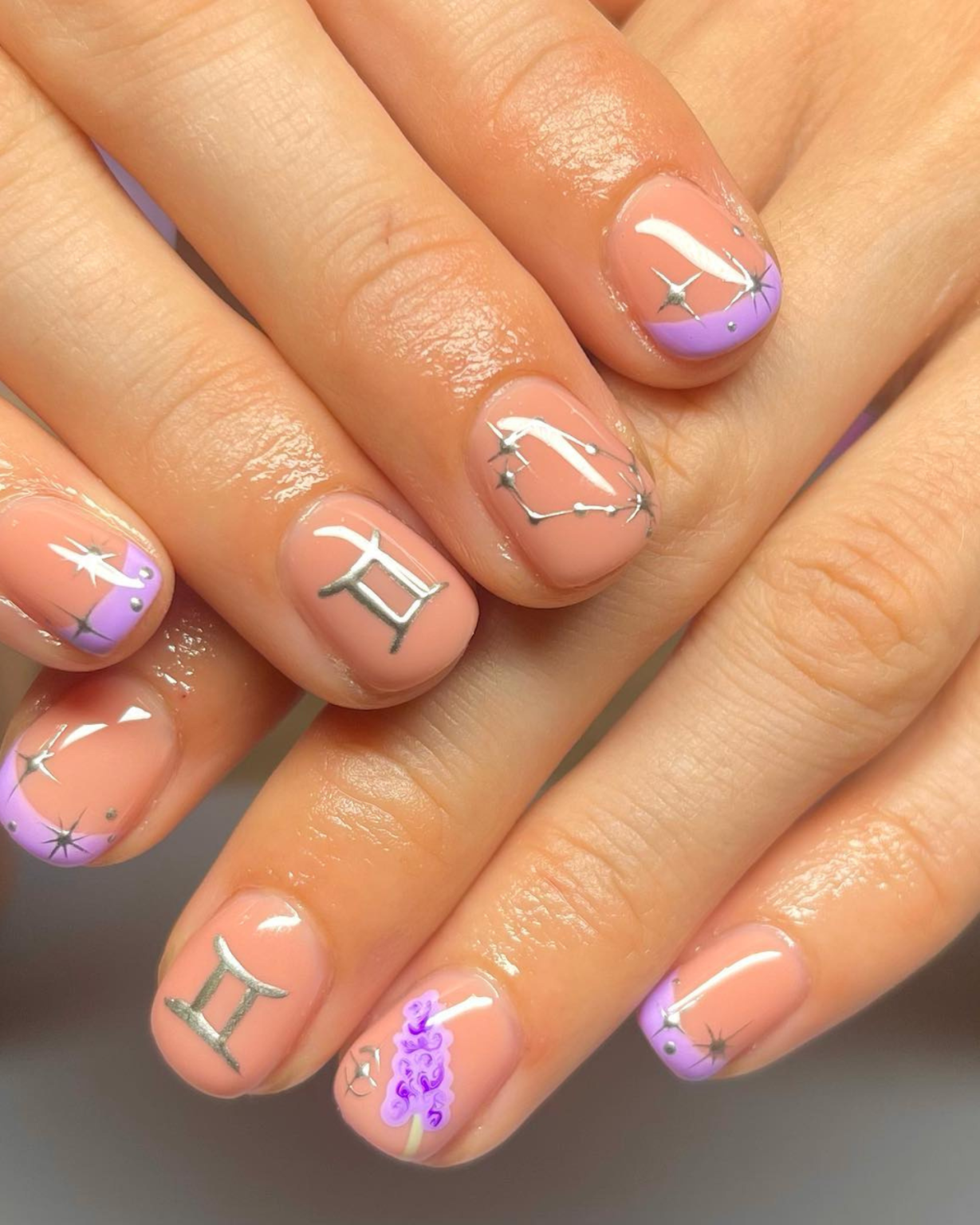 30 Gemini Nails Designs: Unveil Your Cosmic Beauty | Chic & Unique ...