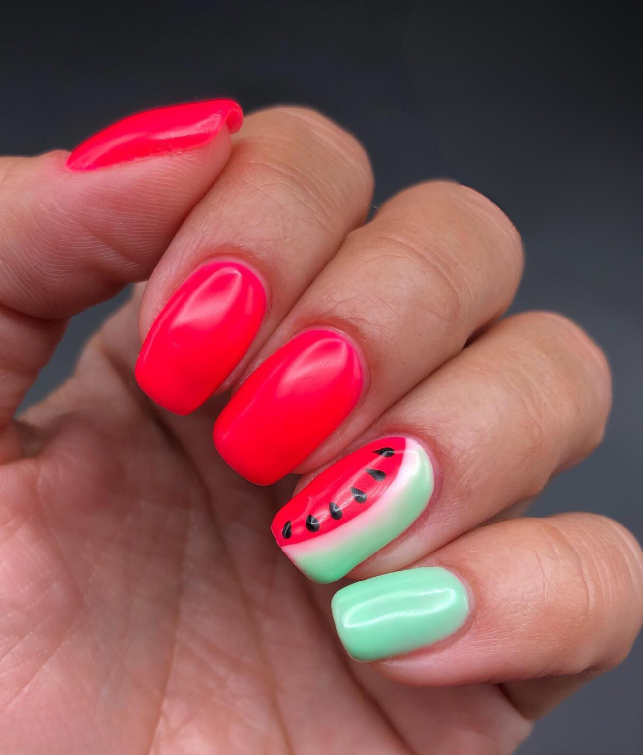 Sizzle This Summer with 38 Watermelon Nail Designs - Get Inspired Now ...