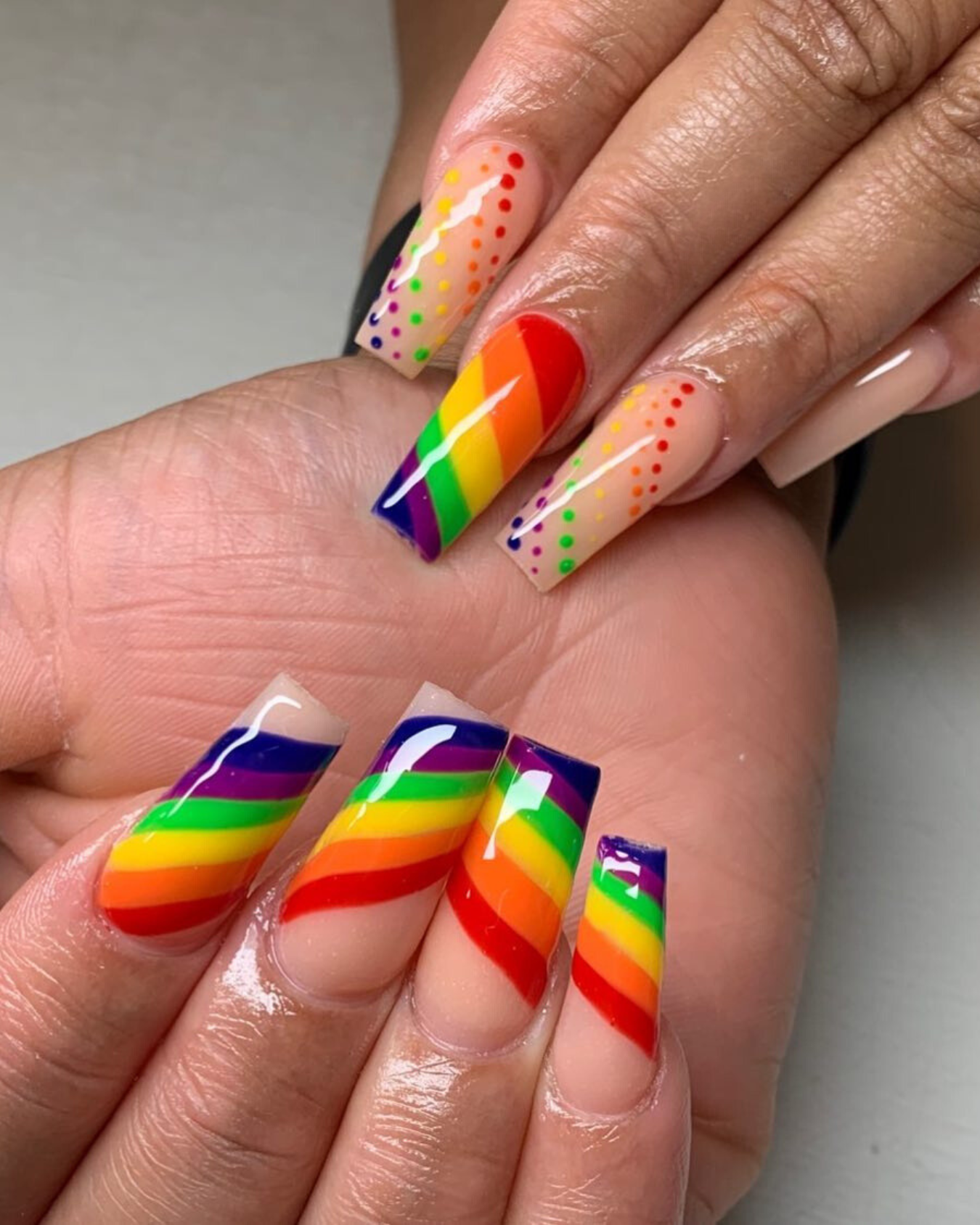 40 Pride Nails Designs: Embrace Diversity with Style in 2024! - divagaze.com