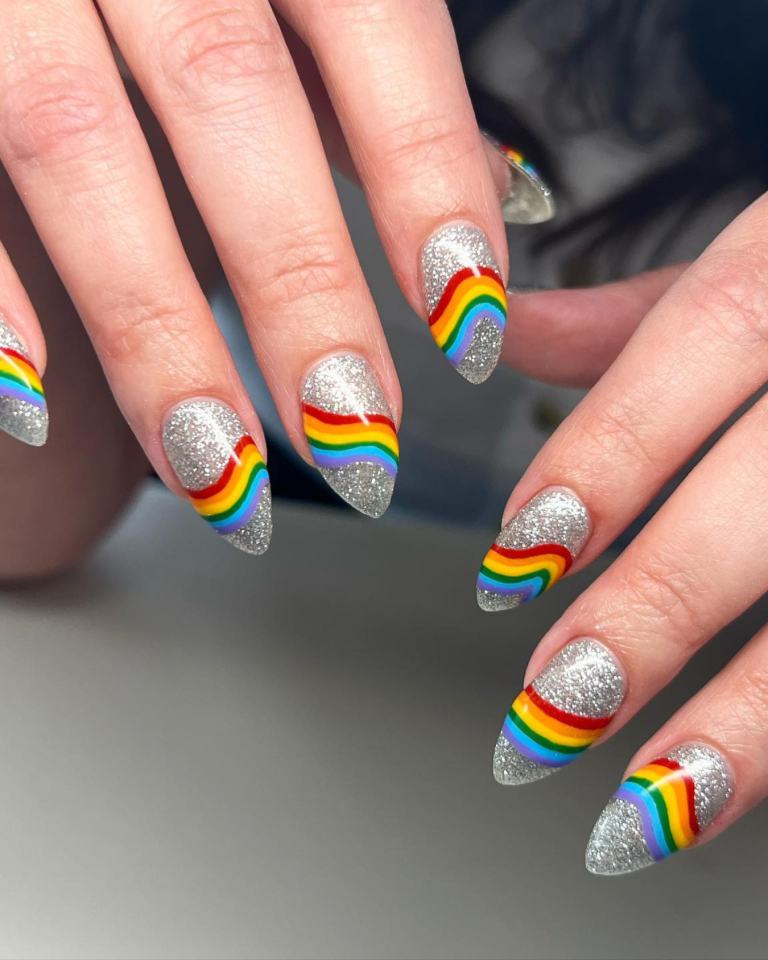 40 Pride Nails Designs: Embrace Diversity with Style in 2024! - divagaze.com