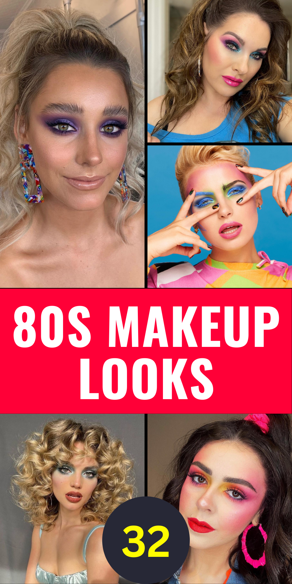 Revive Your Style: 32 80s Makeup Looks for Retro Glam Enthusiasts ...