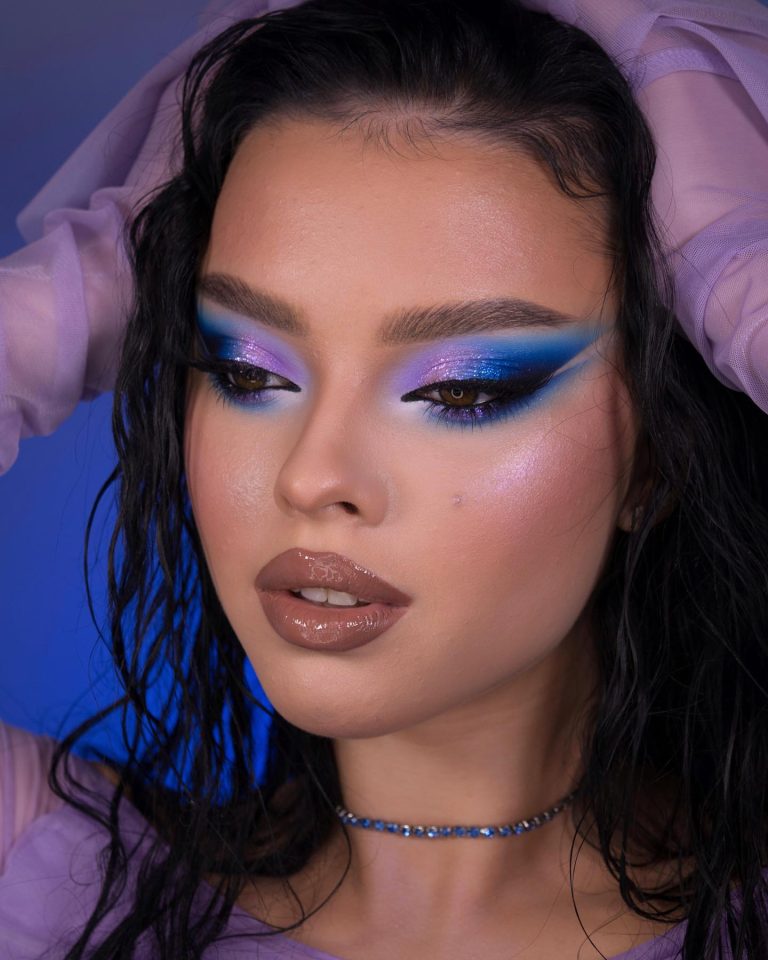Top 33 Blue Makeup Looks for 2024 – From Sky Light to Midnight Glam ...