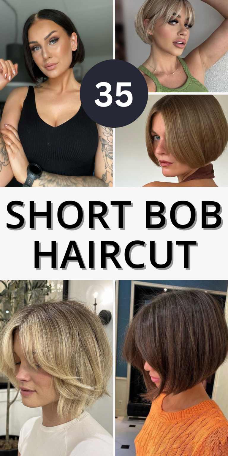 35 Trendsetting Short Bob Haircuts for a Chic 2024 Look - divagaze.com
