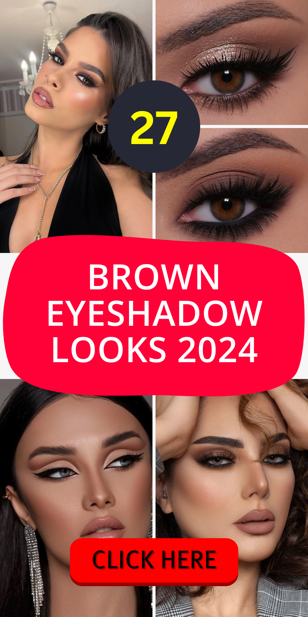 27 Trending Brown Eyeshadow Looks to Inspire Your 2024 Makeup Game ...