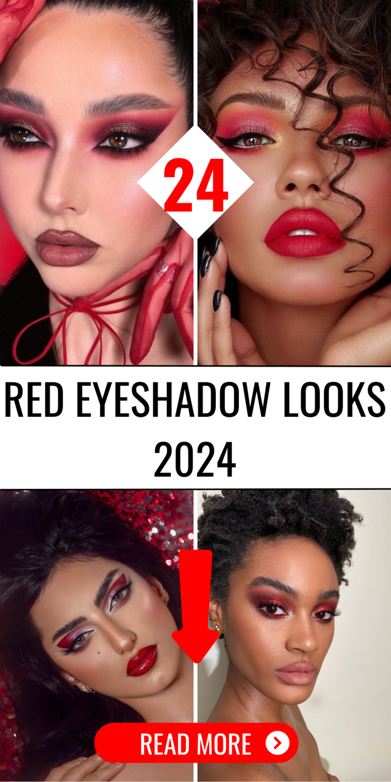 24 Red Eyeshadow Looks to Rock Your Makeup Game | Bold & Beautiful ...