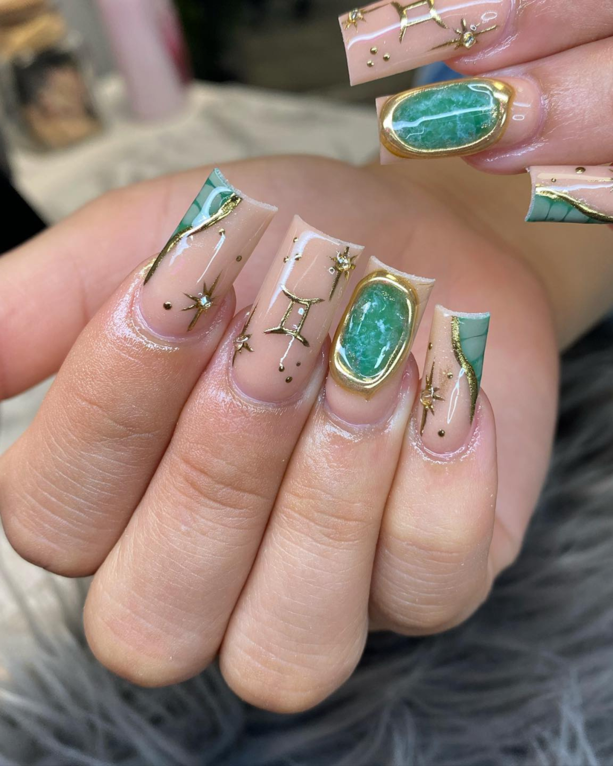 30 Gemini Nails Designs: Unveil Your Cosmic Beauty | Chic & Unique ...