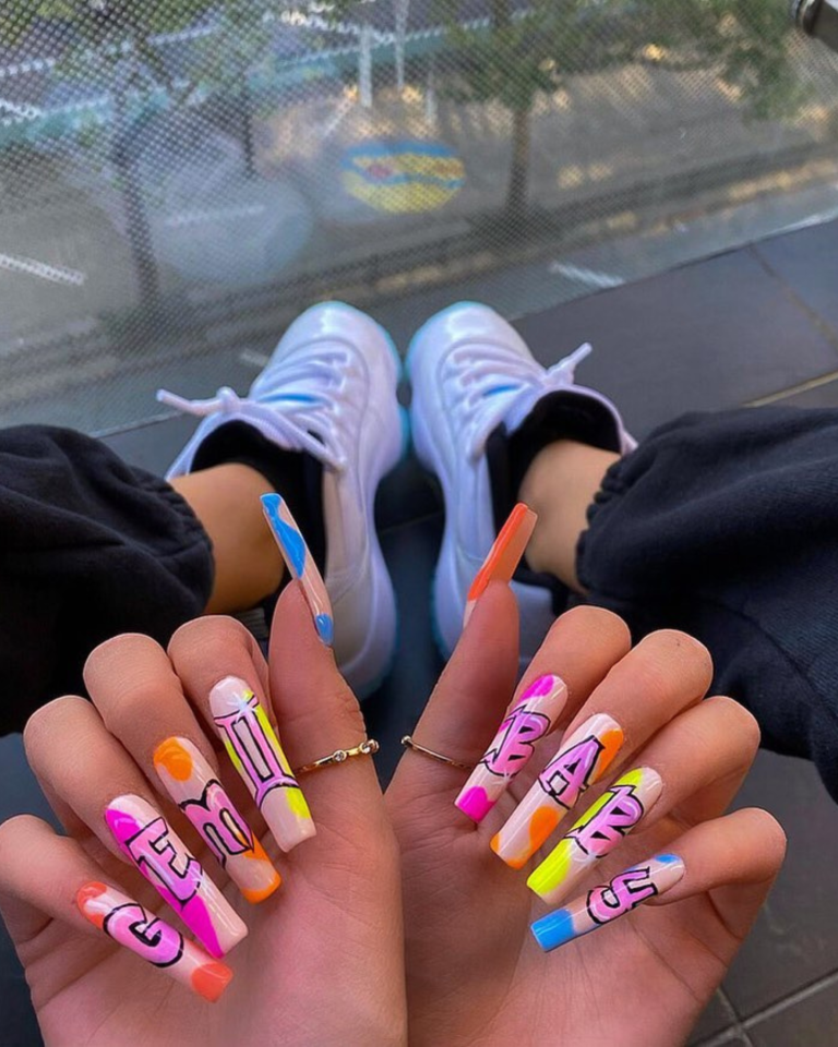 30 Gemini Nails Designs: Unveil Your Cosmic Beauty | Chic & Unique ...