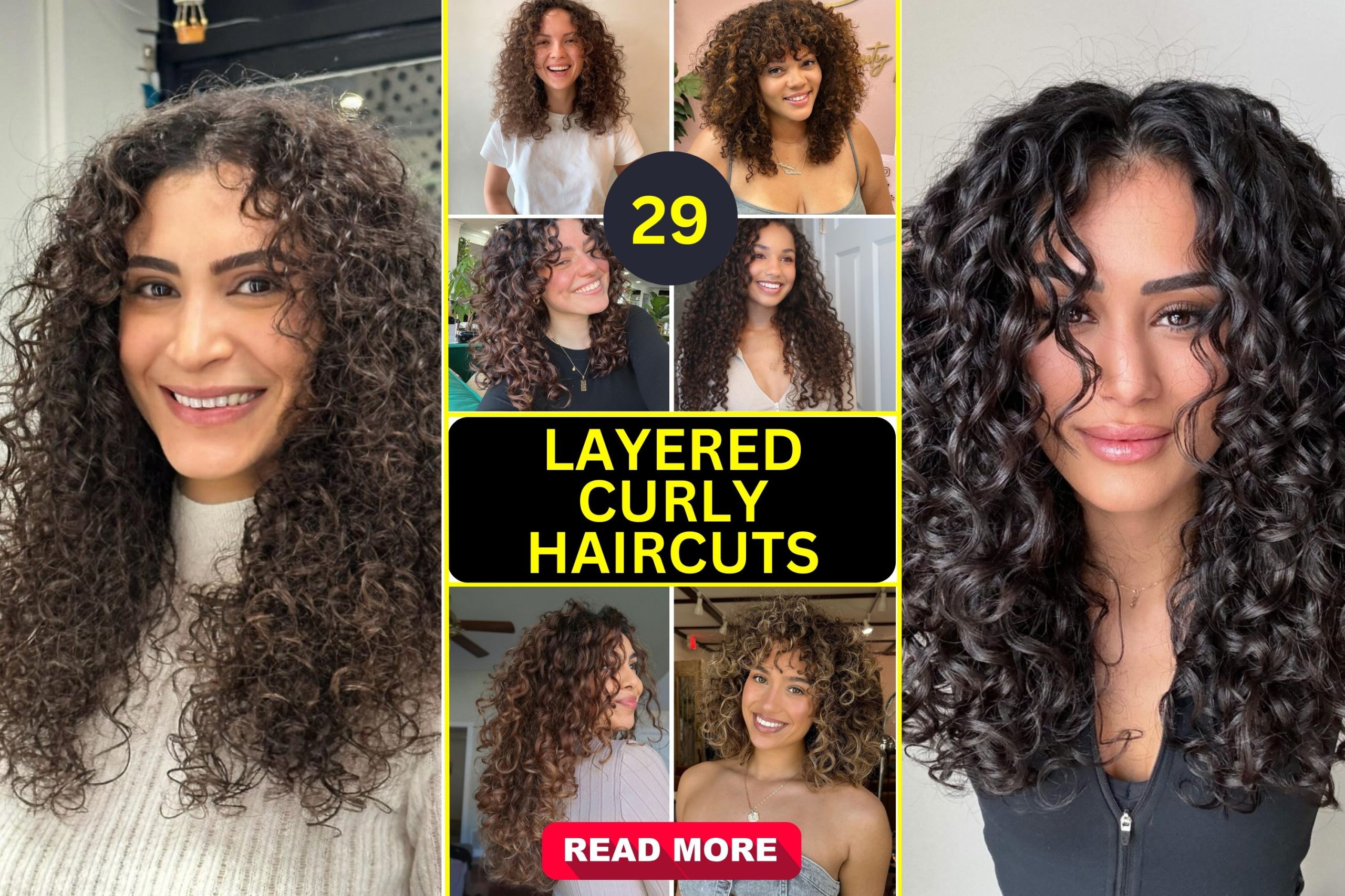 Top 34 Layered Curly Haircuts of 2024: Embrace Your Curls! - divagaze.com