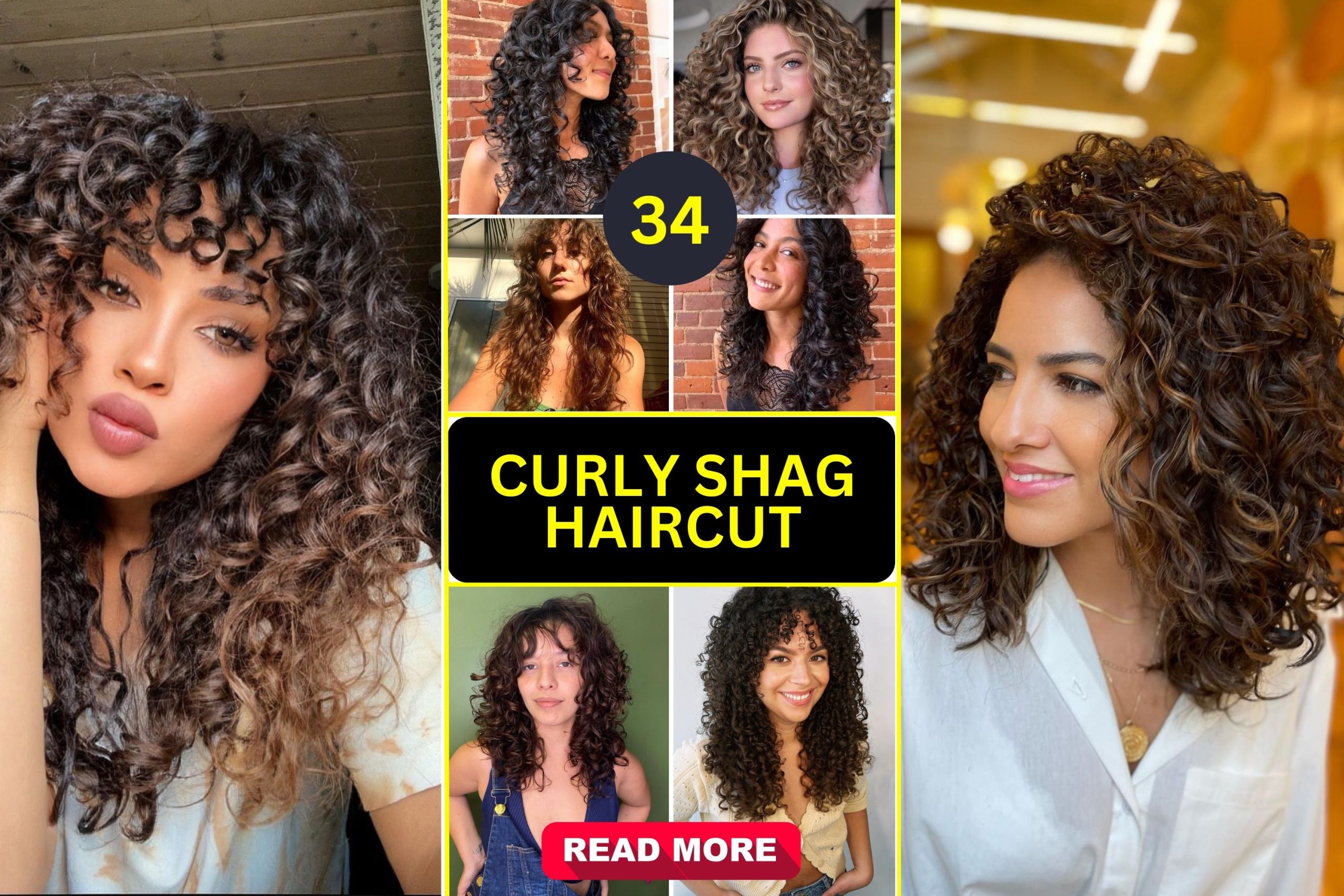 Embrace Your Waves: 39 Curly Shag Haircut Ideas for a Chic Look ...