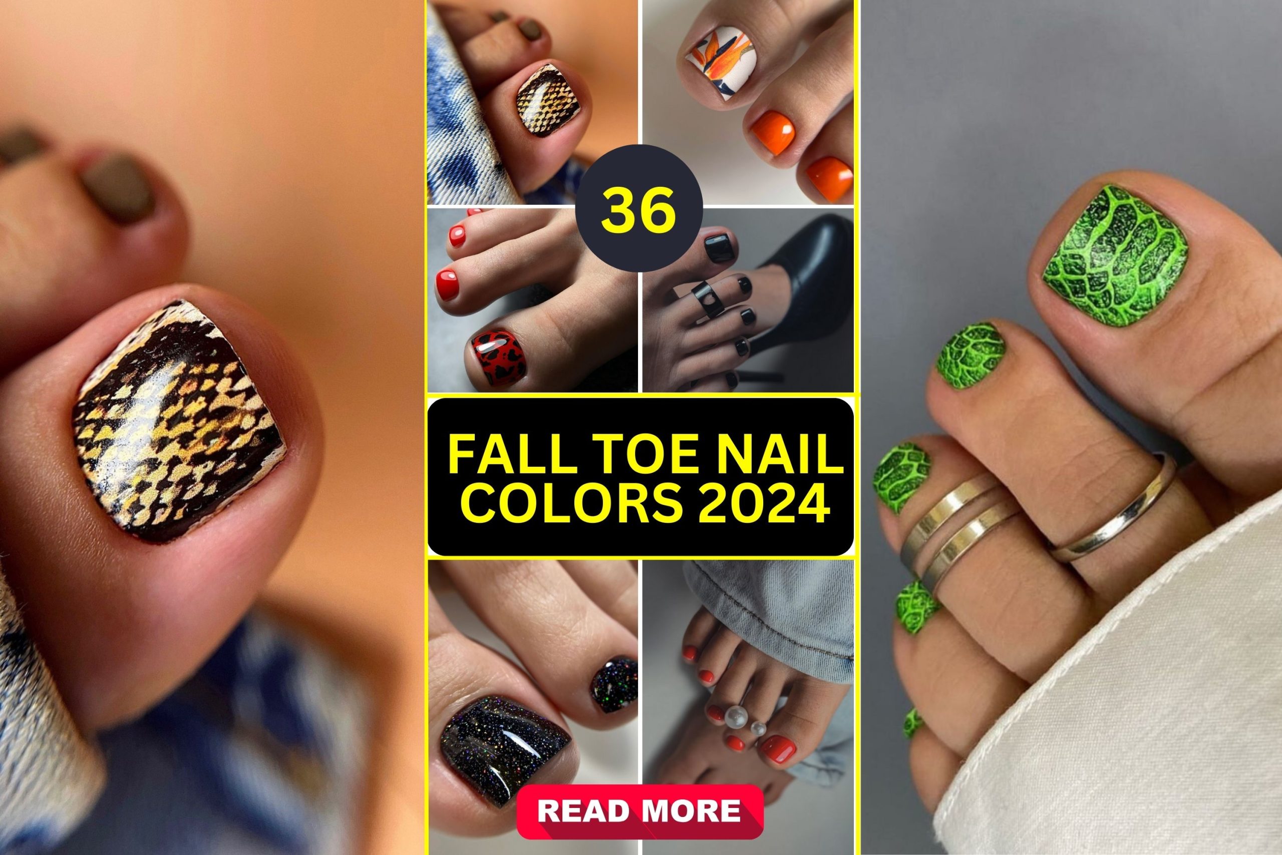 Explore the Top 41 Fall Toe Nail Colors – Trendy Pedicure Inspirations ...