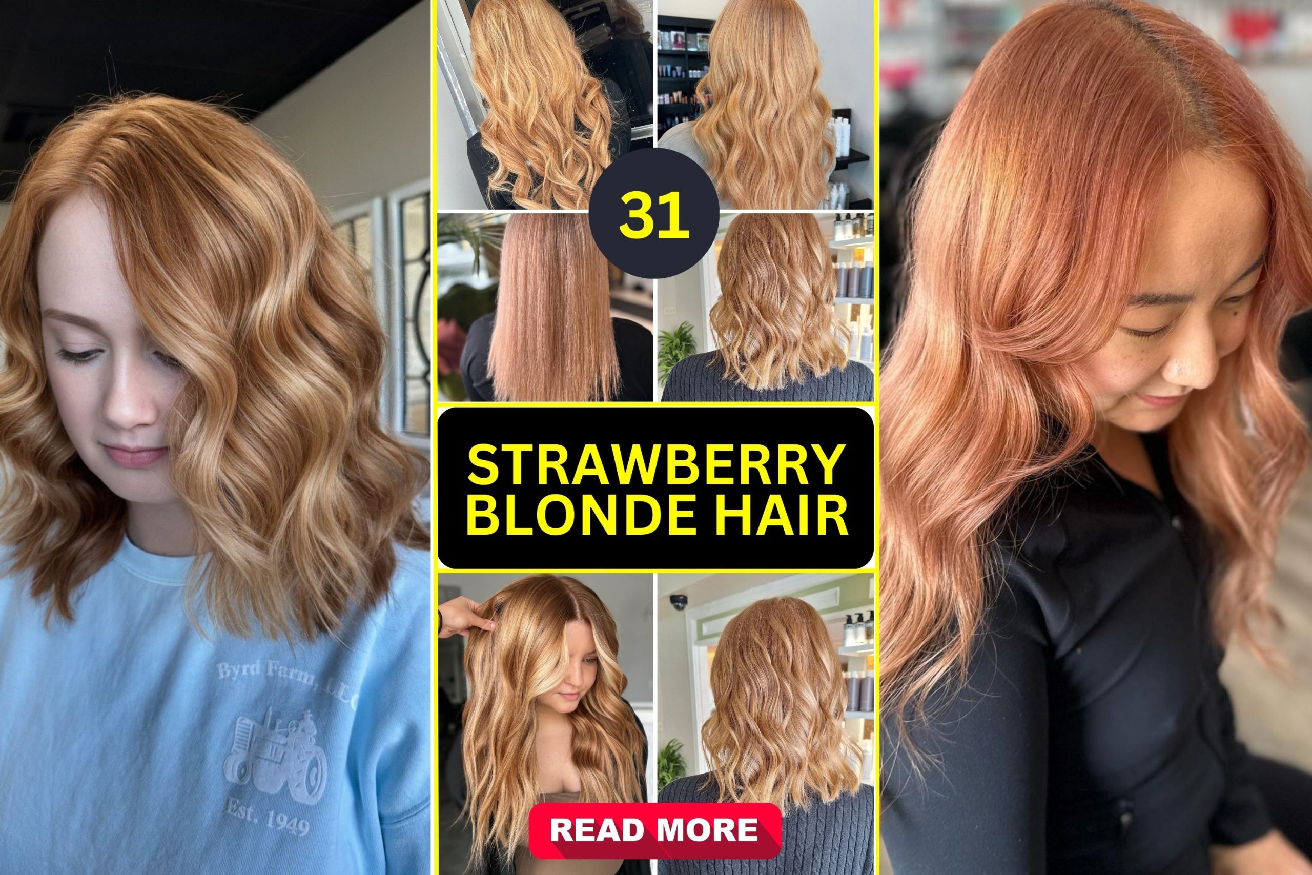 31 Must-Try Strawberry Blonde Hair Styles - Latest Trends for 2024 ...