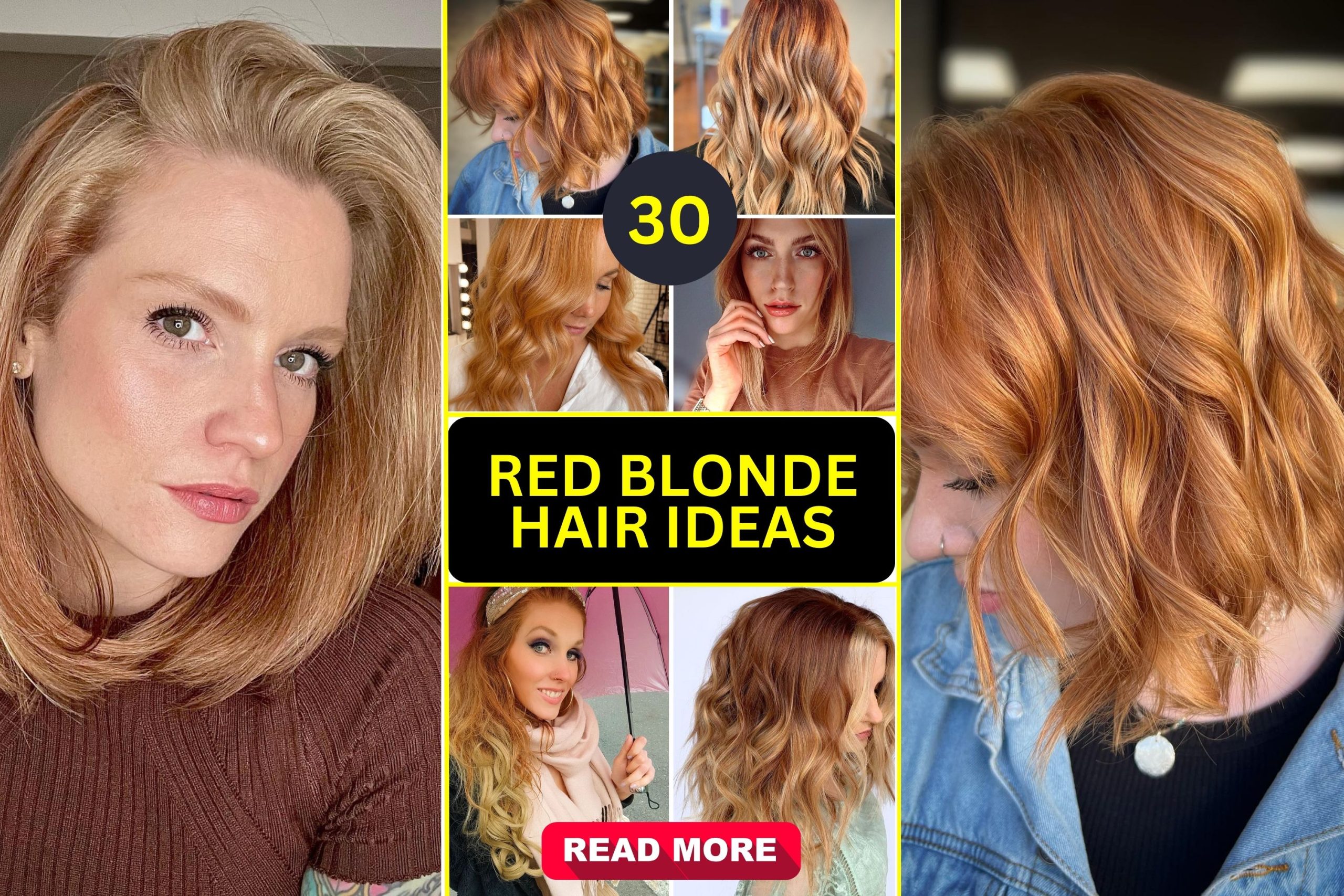 Glam Up with These 30 Red Blonde Hair Ideas for a Radiant Look ...