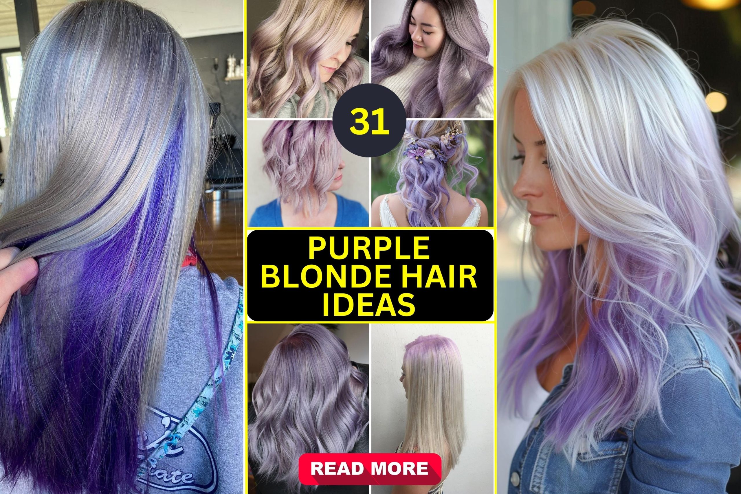 31 Trendy Purple Blonde Hair Ideas to Revitalize Your Look in 2024 ...