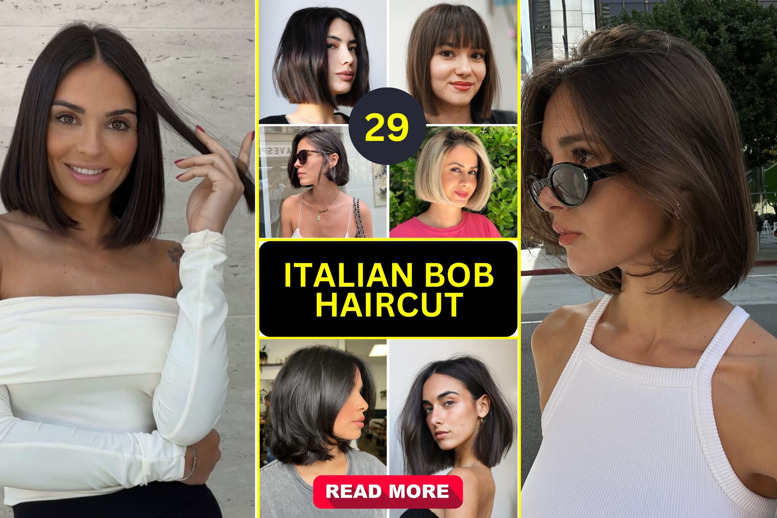 Explore the 34 Italian Bob Haircut Variations for a Trendy 2024 Look ...