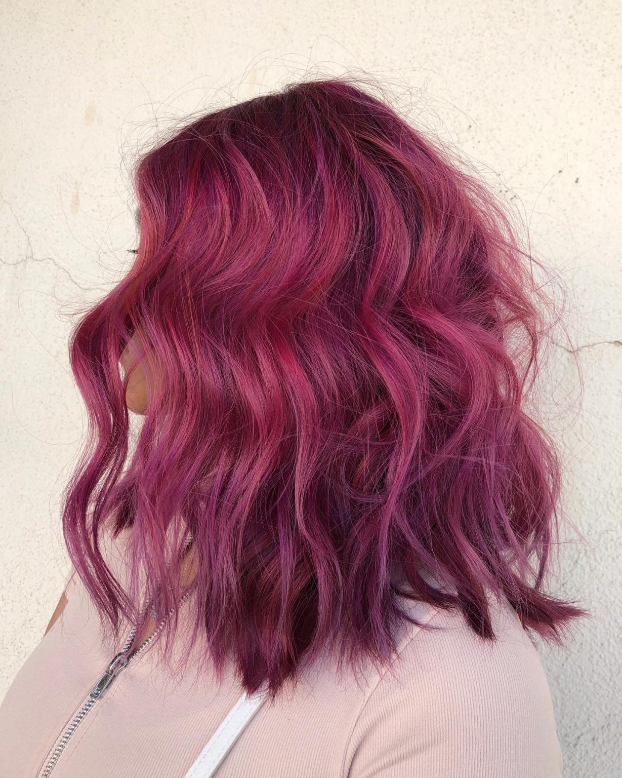 29 Berry Pink Hair Ideas to Refresh Your Look in 2024 - divagaze.com
