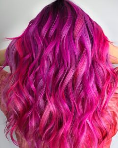 29 Berry Pink Hair Ideas to Refresh Your Look in 2024 - divagaze.com