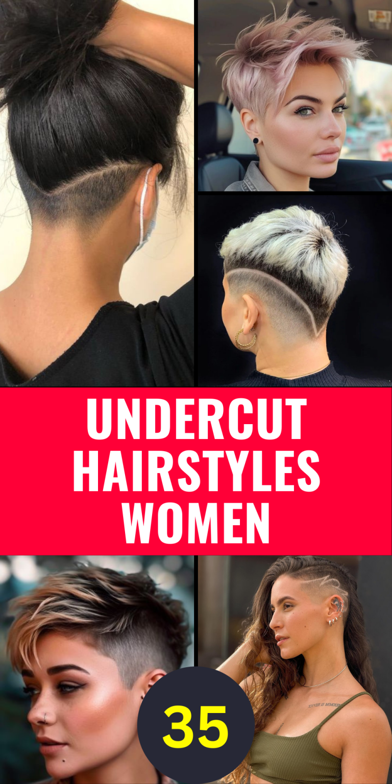 Top 35 Undercut Hairstyles for Women – Bold & Chic Cuts - divagaze.com
