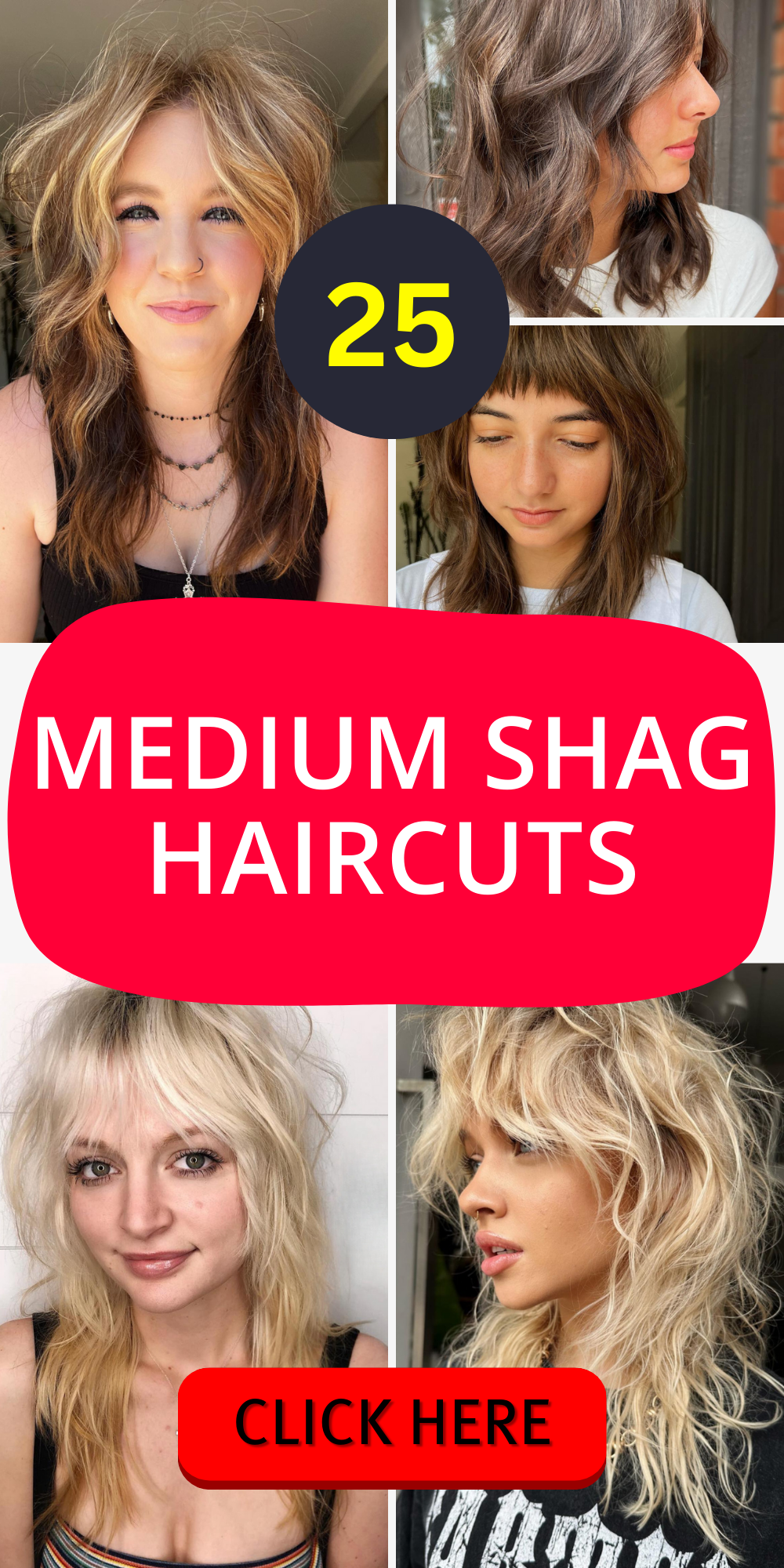 Discover Top 25 Medium Shag Haircuts for a Trendy Look in 2024 ...