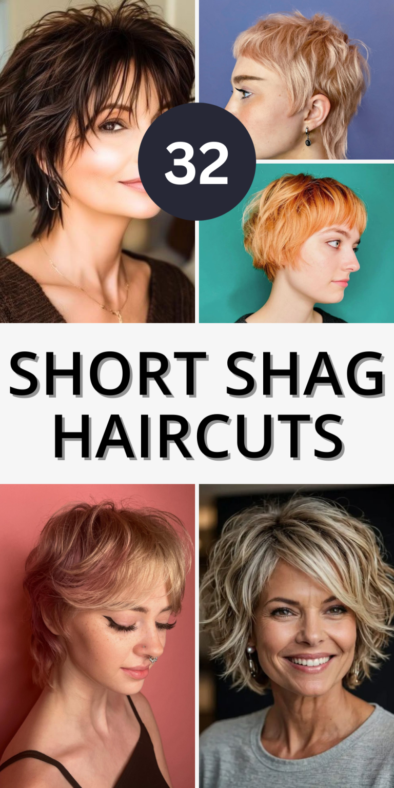 Top 32 Short Shag Haircuts: Trendy Styles for a Bold Look - divagaze.com