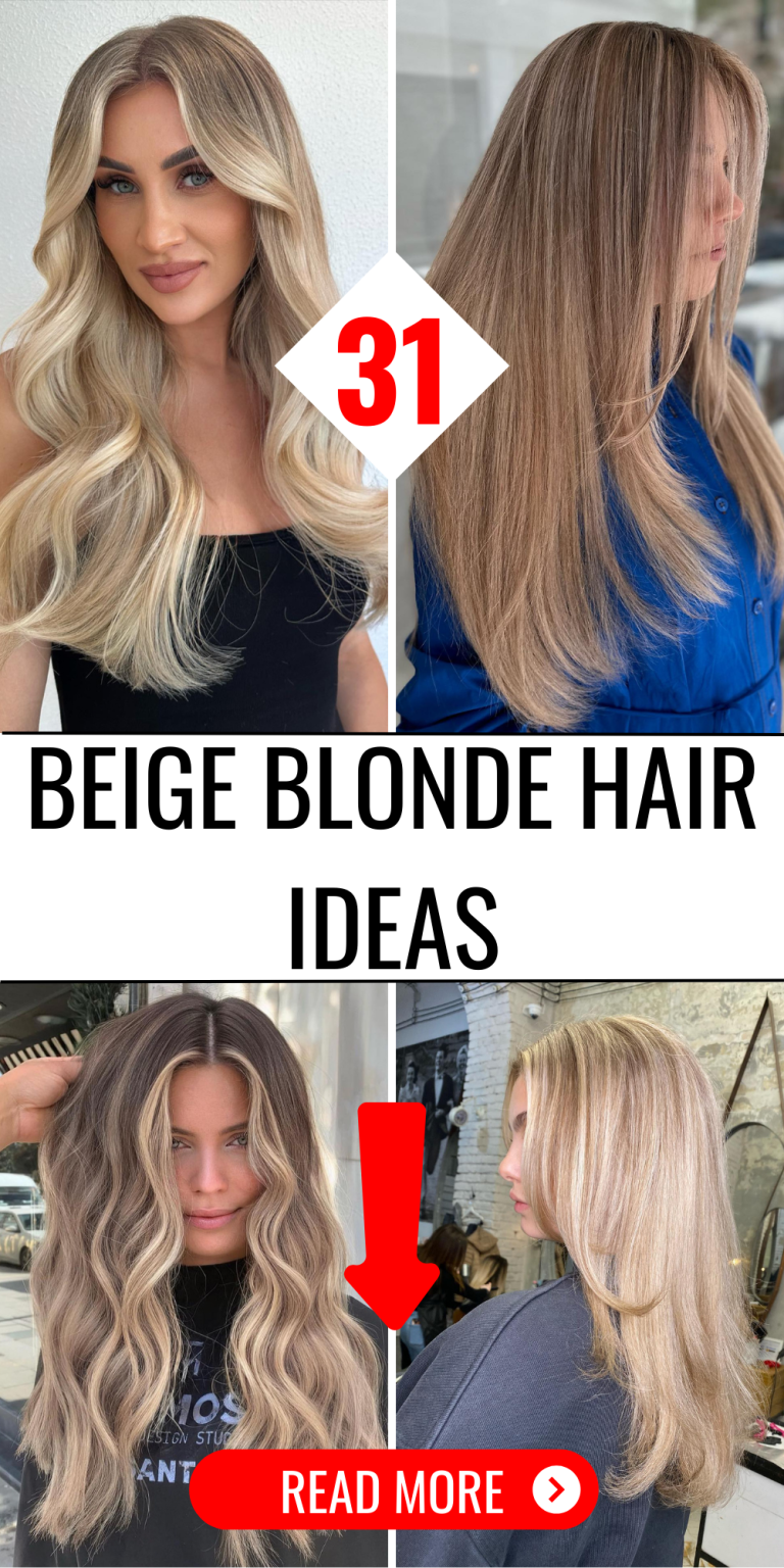 31 Beige Blonde Hair Trends 2024 - Unveil Chic Elegance & Style ...