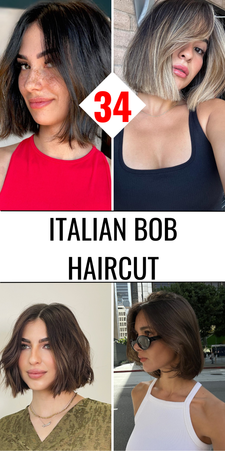 Explore the 34 Italian Bob Haircut Variations for a Trendy 2024 Look ...